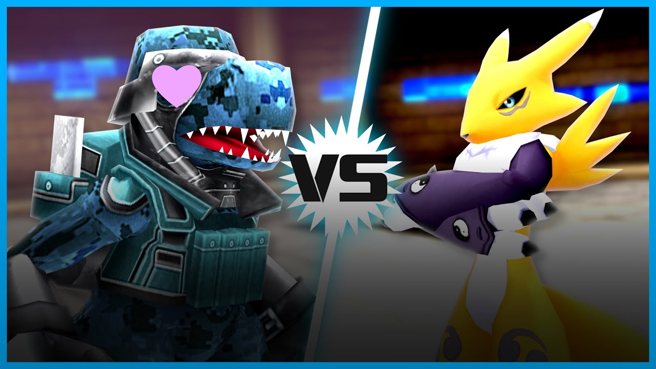 Commandramon VS Renamon (Digimon VS)