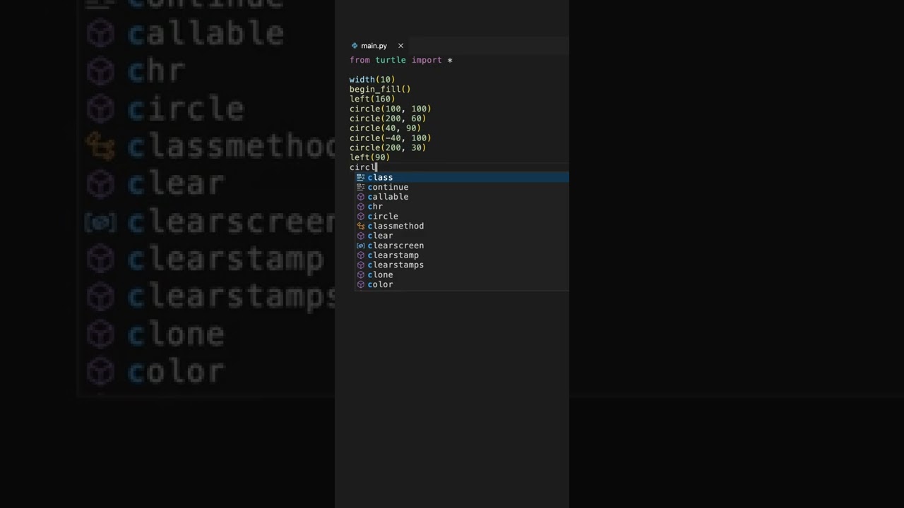 Create Apple Logo With Python! #python #coding #tutorial #apple
