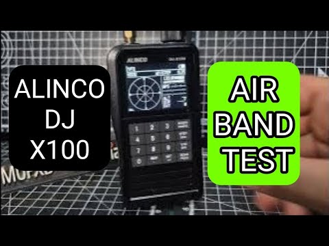Alinco - DJ-X100 Airband Test