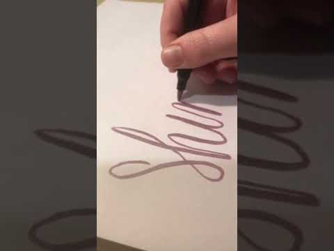 Word of the Day Shimmering #calligraphy #handwriting #art #wordoftheday #lettering
