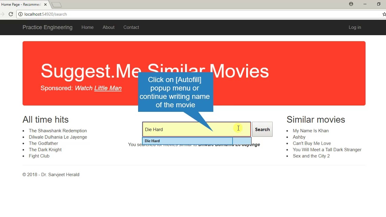 Learn to code search and recommendation engine in Python and Django