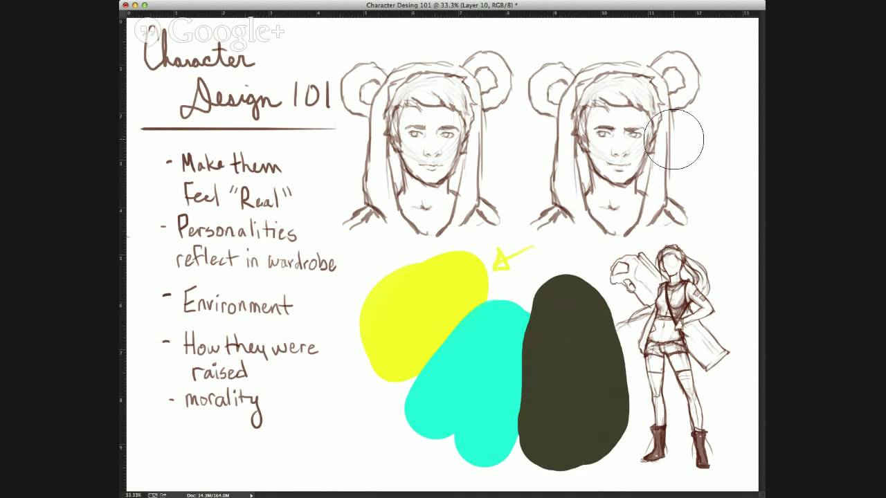 Livestream - Character Design 101 - 4.8.2015