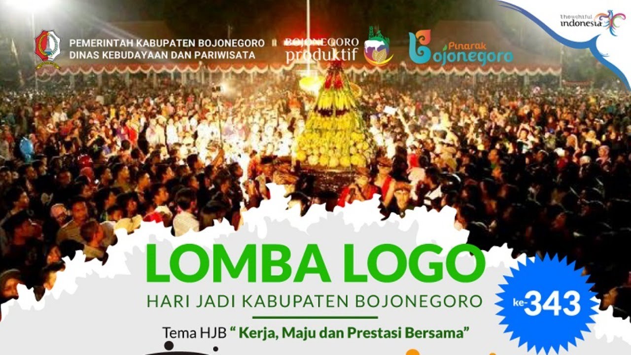 Launching Logo Hari Jadi Bojonegoro Ke-343