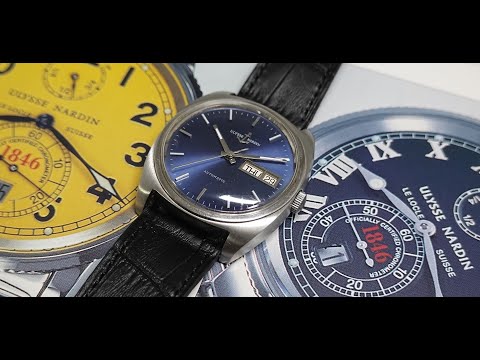 c1965 Ulysse Nardin Automatic men's vintage watch, and how to tell if one is genuine or not