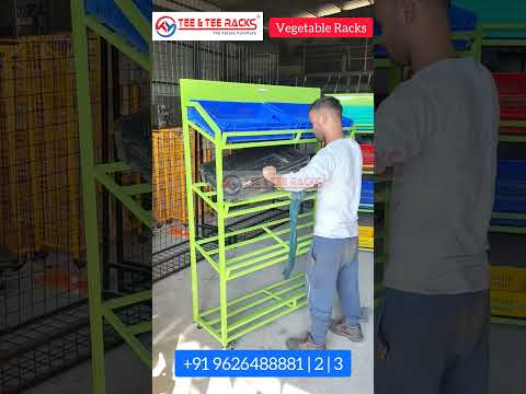 Moveable rack | Fruit rack | vegetable shop rack | vegetable rack
