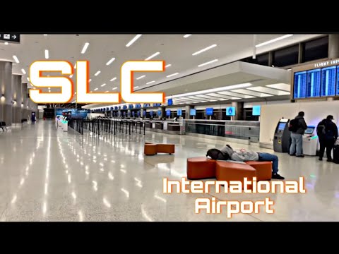 Salt Lake City International Airport [SLC] Walking Tour