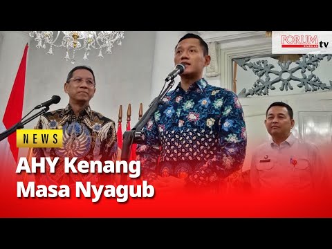 AHY SAMBANGI BALAI KOTA DKI, KENANG MASA NYAGUB