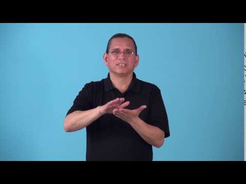 American Sign Language ASL Video Dictionary - scale