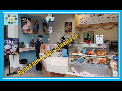 Auntie Anne’s West Covina CA LA Restaurant in Plaza West Covina The Lakes Mall Seafood City Jollibee