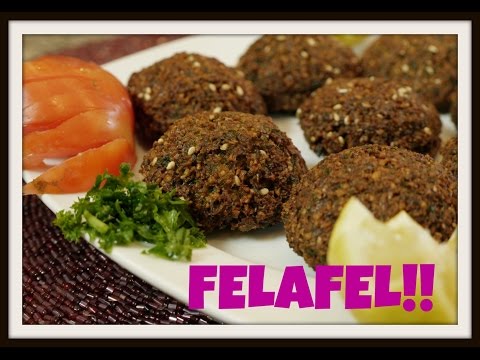 The Original Veggie Burger: Felafel! – Feast in the MIddle East