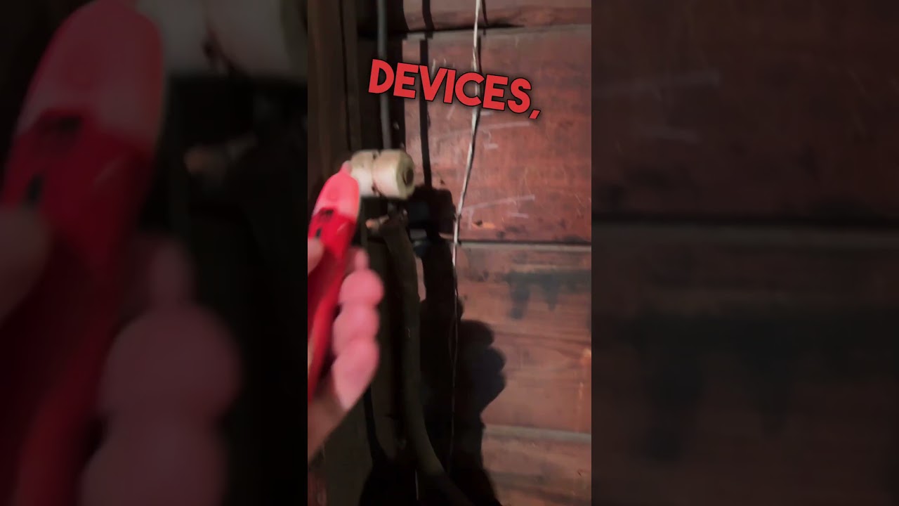 100 Year Old Electric Wiring #homeimprovement #electrical