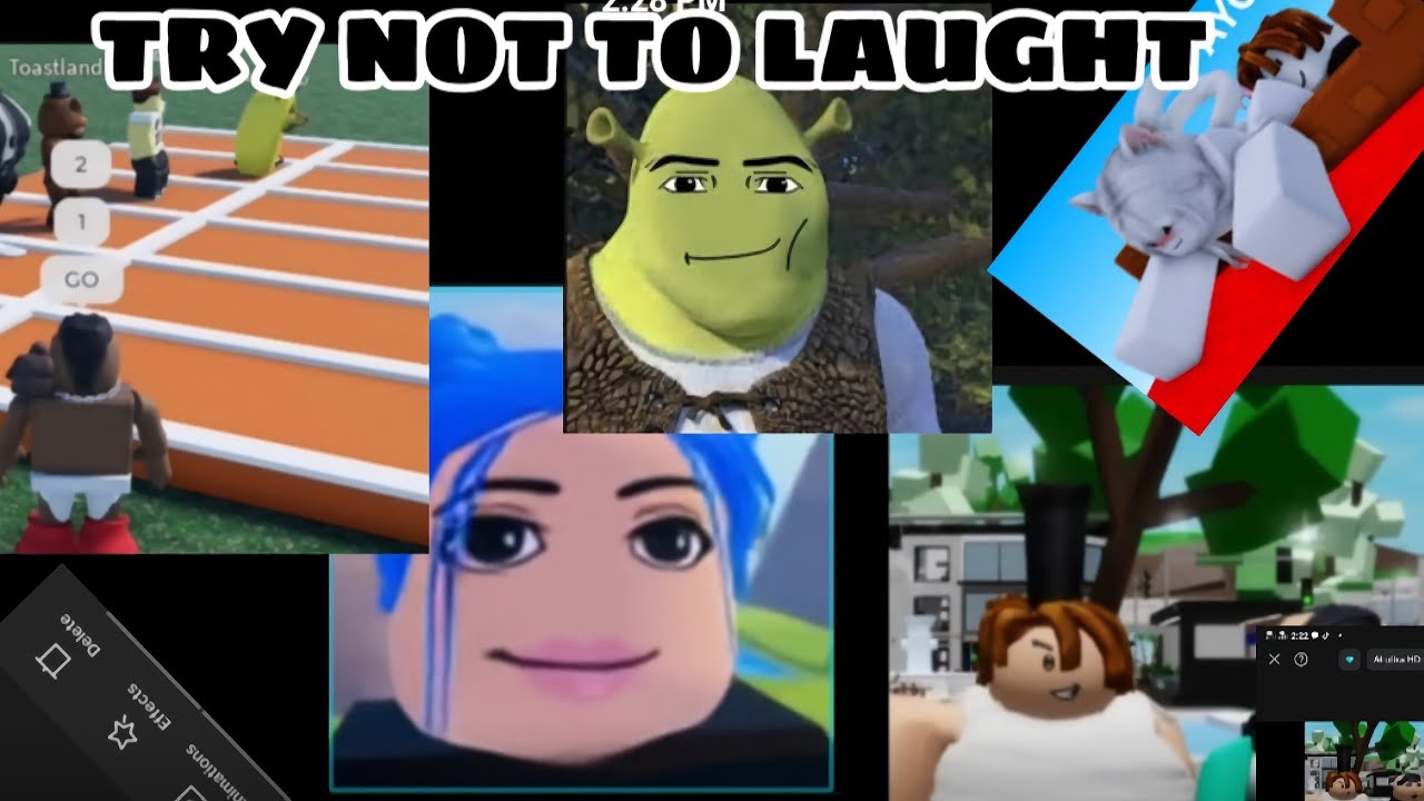 Try not to laugh - Roblox edition 