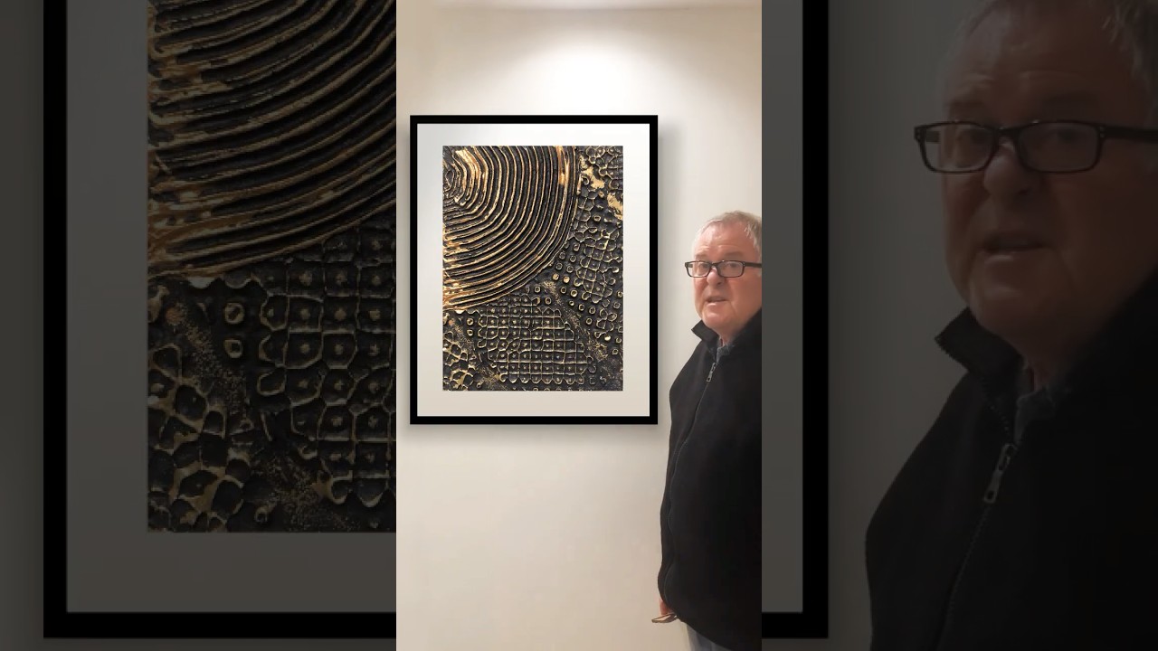 Unmissable acrylic texture tutorial #art #painting #texturepainting