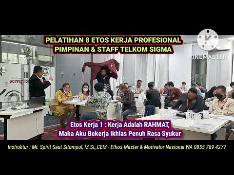 KIAT SUKSES 1 | Etos 1 Kerja adalah RAHMAT, Maka Aku Bekerja Ikhlas Penuh Rasa Syukur |