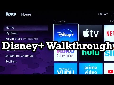 Disney+ on Roku 2019 Channel Walkthrough Showcase Demo Review Disney ...