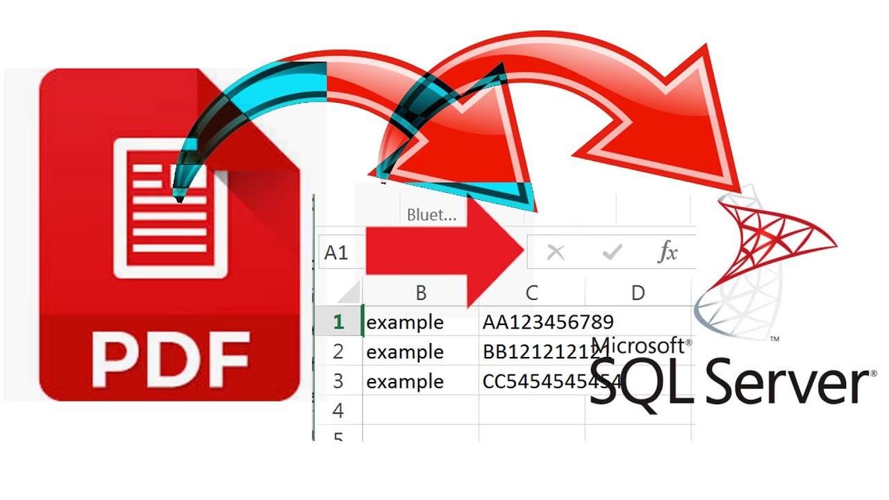 How to batch extract data from PDF's into a SQL Database