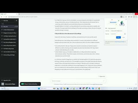 blog examples for students pdf