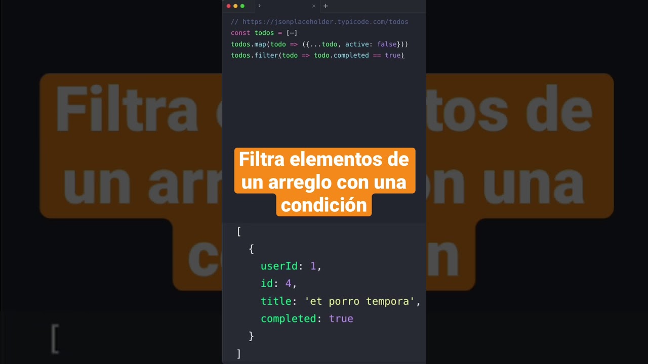 Cómo filtrar elementos de un arreglo con filter: Trucos de Javascript