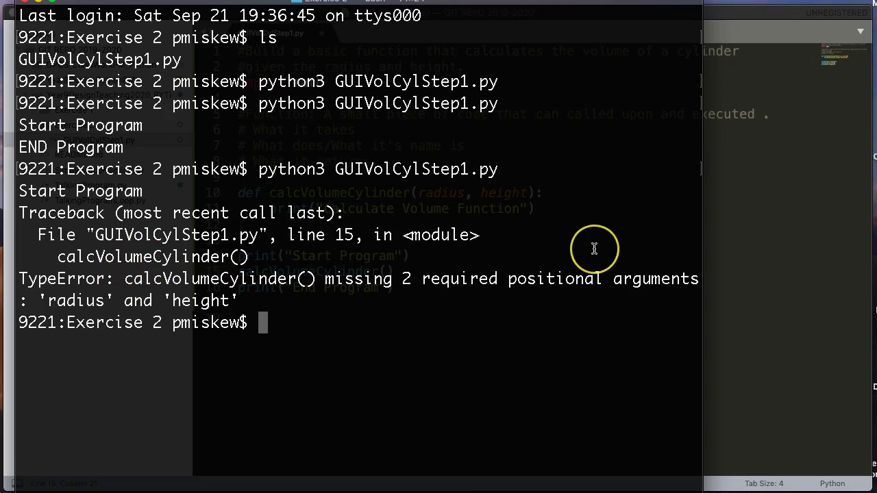 Python Activity 2 - Step 1