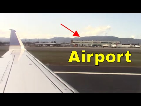 Taking Off Rogue Valley International Medford Airport Oregon -- Channel Jamesss Today