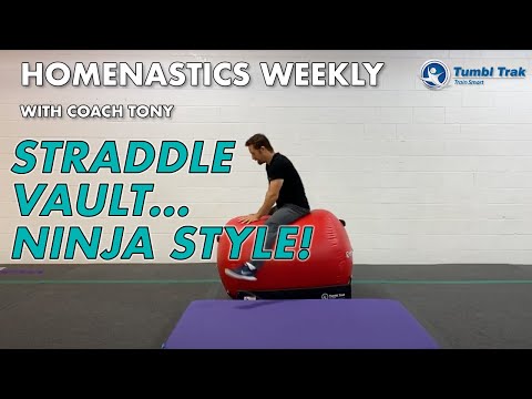 Air Barrel Straddle Vault | Recreational Gymnastics