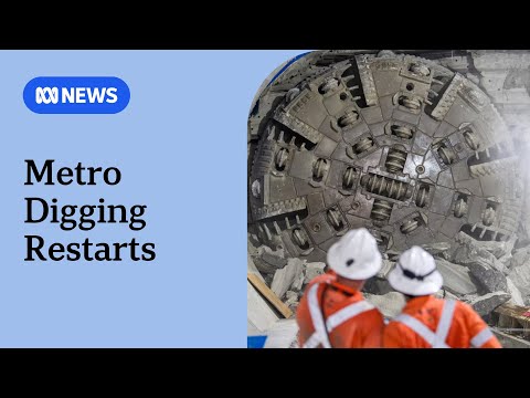 Sydney's Metro West digging resumes after six week delay | ABC NEWS