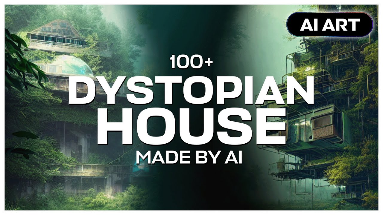 HOW TO MAKE DYSTOPIAN HOUSE by AI (Stable Diffusion)