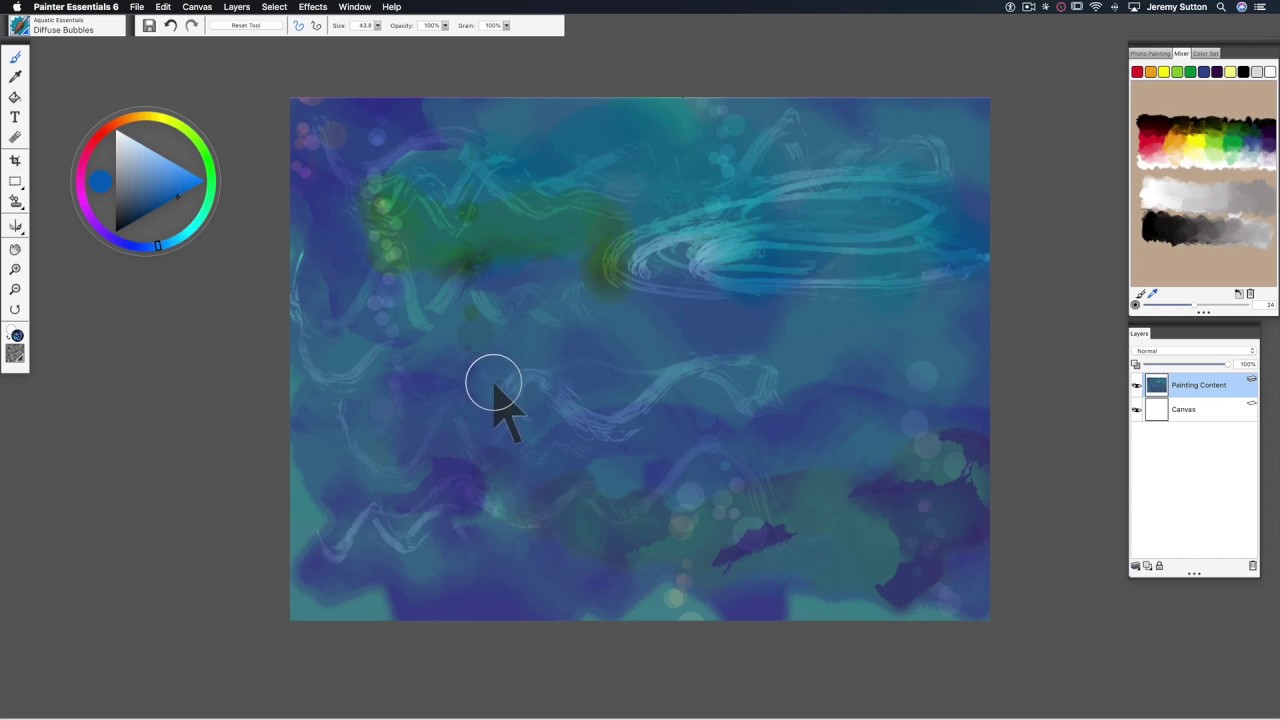 How to use the Aquatic Brush Pack Tutorial for Painter Essentials