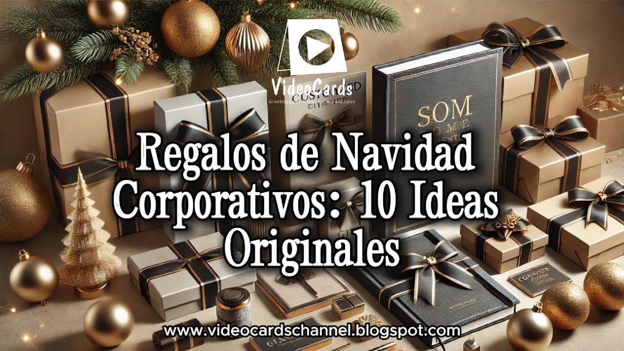 Regalos de Navidad CORPORATIVOS: 10 Ideas Originales y Elegantes 🎁✨.