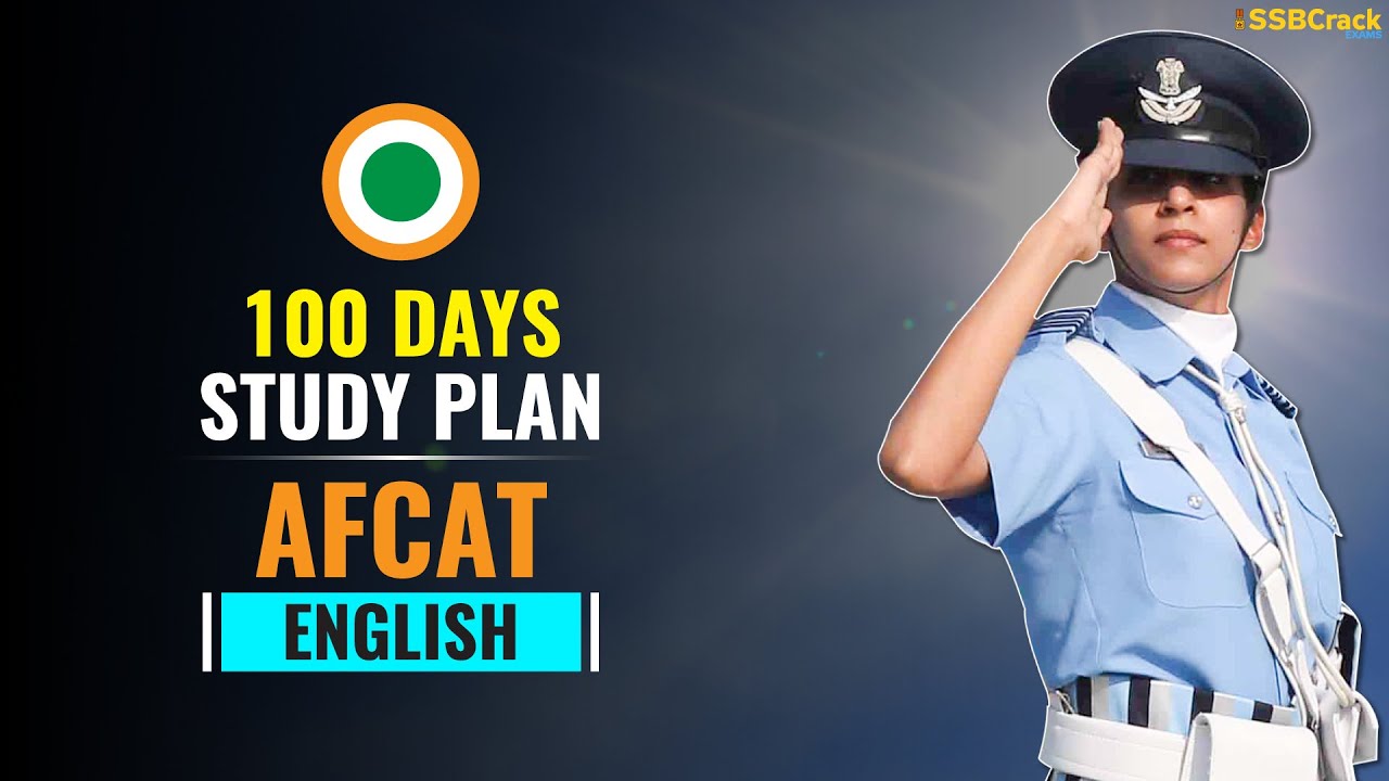 AFCAT English 100 Days Study Plan