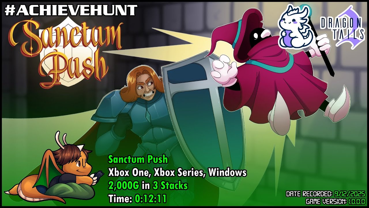 #AchieveHunt - Sanctum Push (Xbox One, Xbox Series, Windows) - 2,000G in 12m 11s!