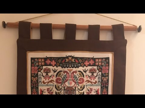 Cross Stitch Finish! Hoity Toity by Long Dog Samplers