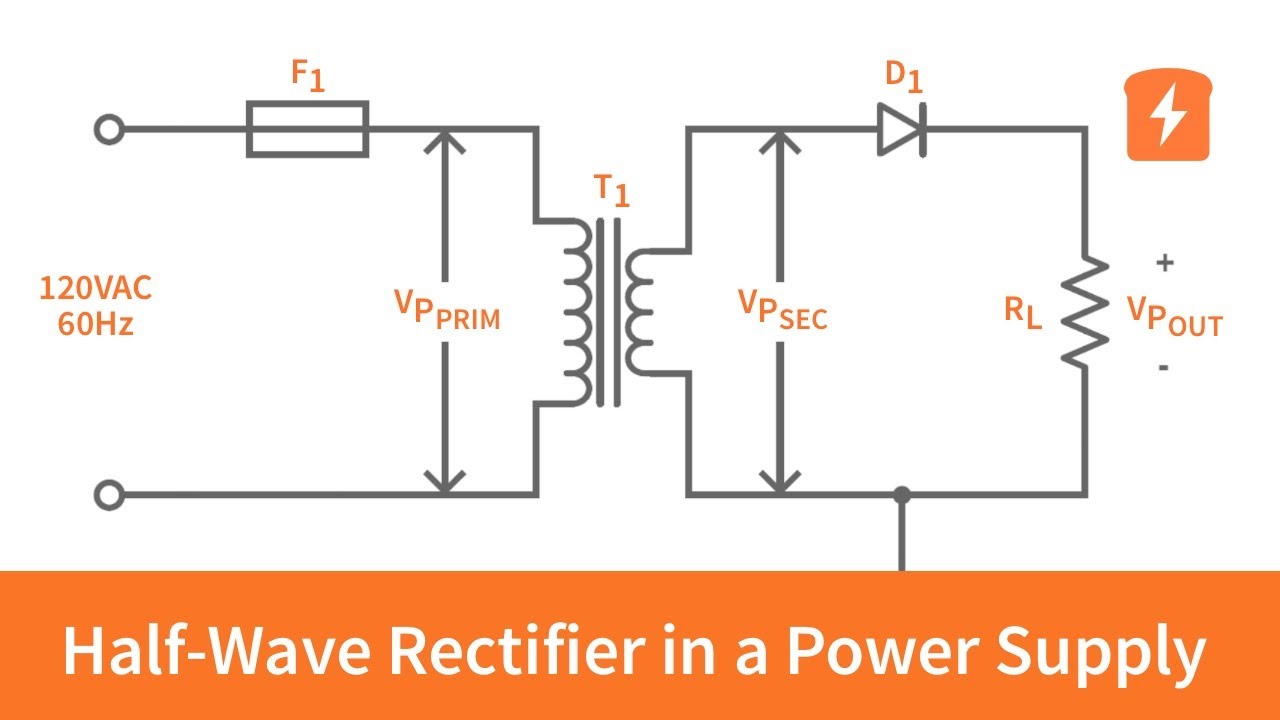 What to Consider when Designing a Power Supply with a Half Wave Rectifier | Intermediate Electronics