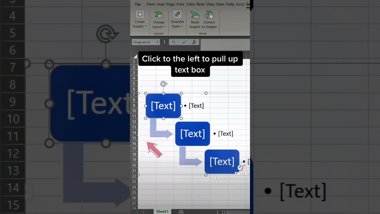 Excel tip flow chart and process diagrams #exceltips