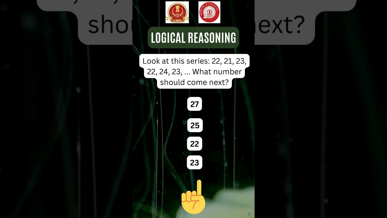 Crack the Code 3: Mastering Number Series Logic 🧠 | Short Tutorial #math series #math puzzles