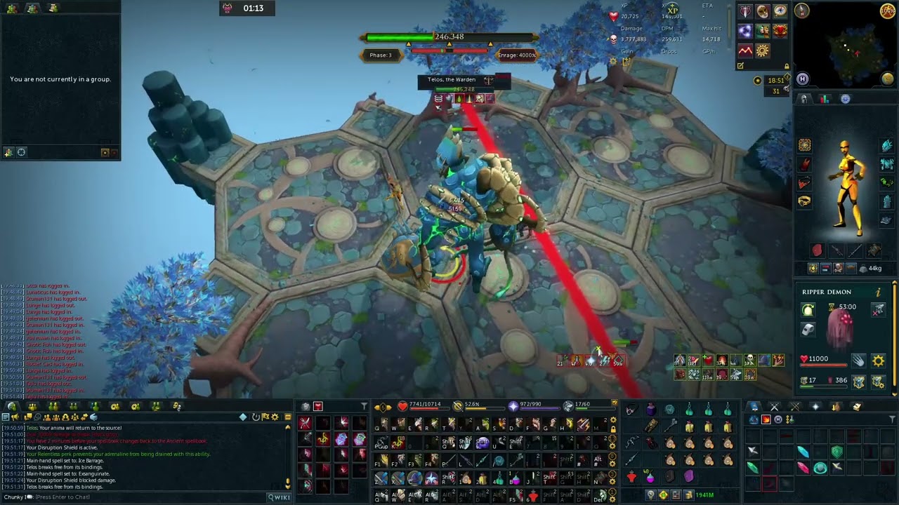 3:37 Telos 4k Mage example