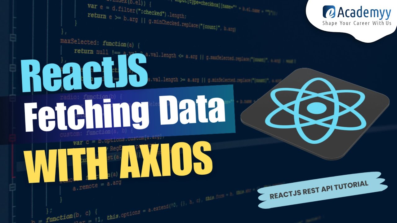 Fetching Data from APIs with Axios | ReactJS Axios REST API Tutorial (Day 3)