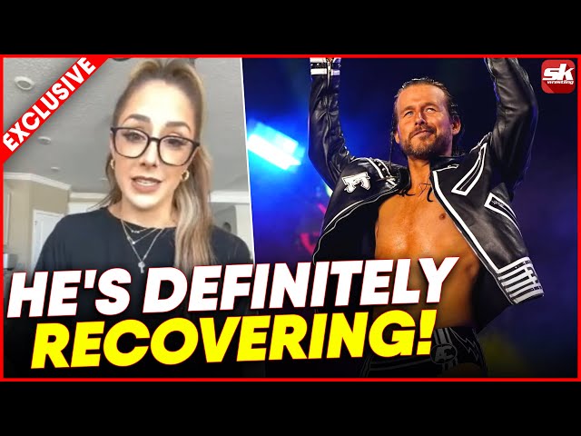 AEW star Britt Baker provides a health update on Adam Cole