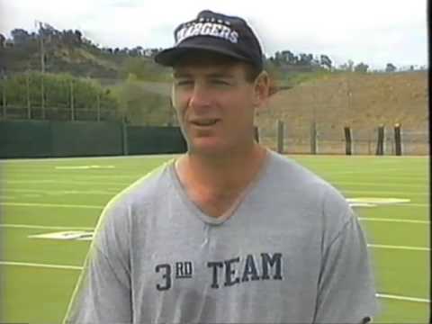 Darren Bennett joins the San Diego Chargers - 1994 Nine News