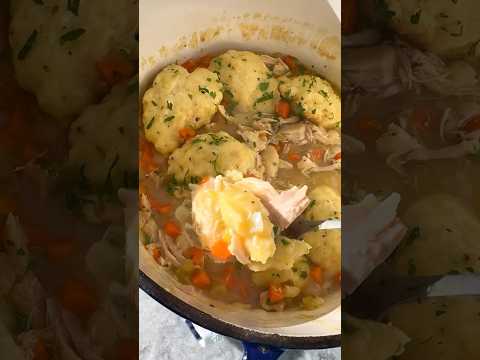 Award winning chicken and dumplings at Grandbaby-Cakes.com #chicken #recipe #fallrecipe #soup #stew