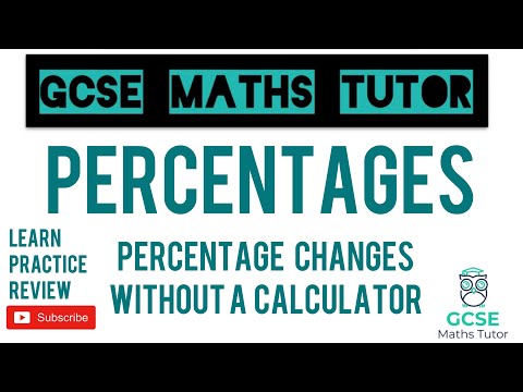 Percentage Changes Without a Calculator (Percentage Profit!) | Grade 5 Crossover | GCSE Maths Tutor