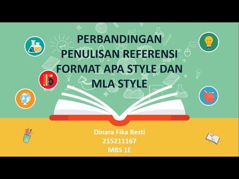 PERBANDINGAN PENULISAN REFERENSI FORMAT APA STYLE DAN MLA STYLE