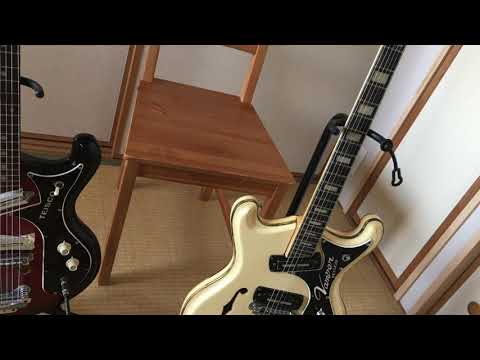 Teisco V2 pickups set 1968 Chrome | Reverb