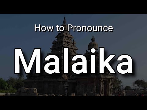 Malaika - Pronunciation and Meaning