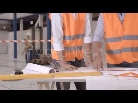 Reviewing Blueprints - Stock Footage | VideoHive 9115605