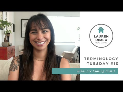 Terminology Tuesday: What are Closing Costs?