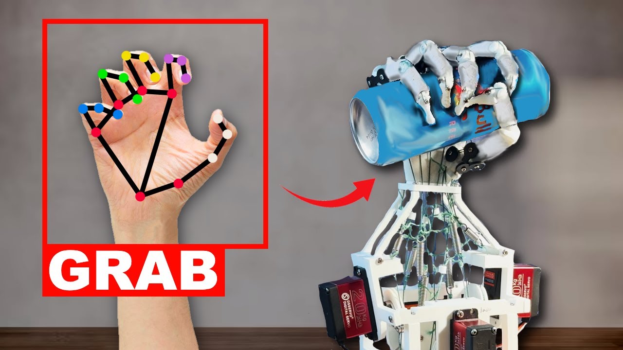 I built a Bionic Hand from Scratch