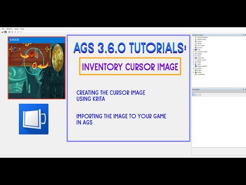 AGS 3.6.0 Tutorials: Inventory Item /Creating&Adding  Cursor Image