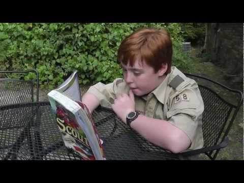 Alex Earns Tenderfoot