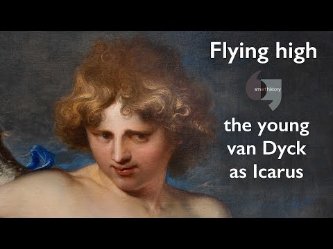Anthony van Dyck, Self-Portrait as Icarus with Daedalus (video) | Khan ...